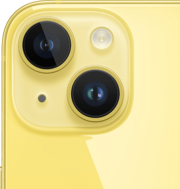 Apple iPhone 14 Plus from Comcast Business Mobile in Yellow
