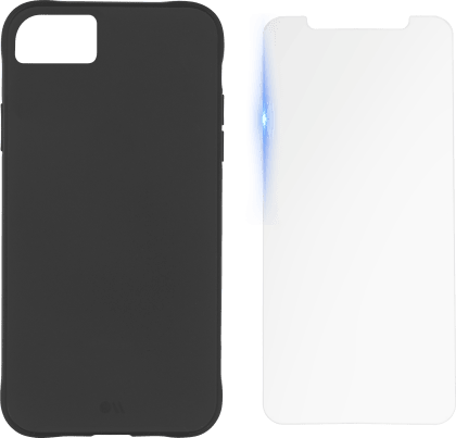 Case-Mate Apple iPhone SE (3rd Gen)-SE-8-7 Case & GLASS Screen Bundle ...