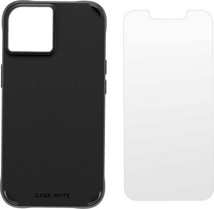 Case-Mate Apple iPhone 14 Case & GLASS Screen Protector Bundle w ...