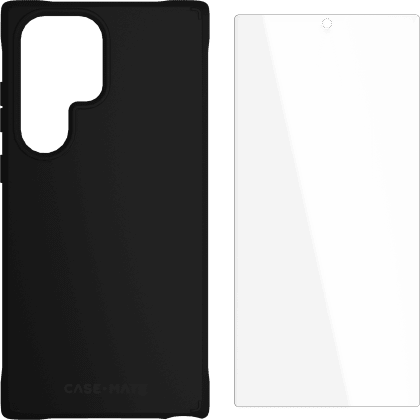 Case-Mate Samsung Galaxy S23 Ultra Case & GLASS Screen Protector Bundle ...