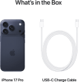 Apple iPhone 17 Pro from Comcast Business Mobile in Deep Blue